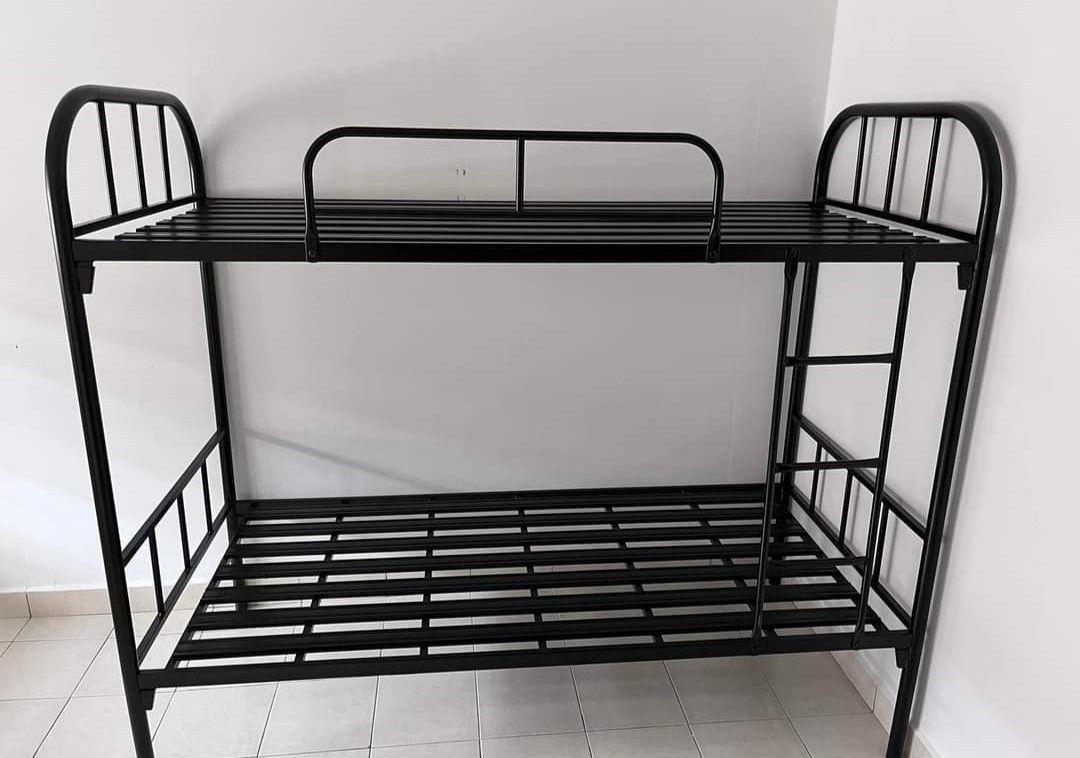 KATIL double decker single, Furniture & Home Living, Furniture, Bed ...