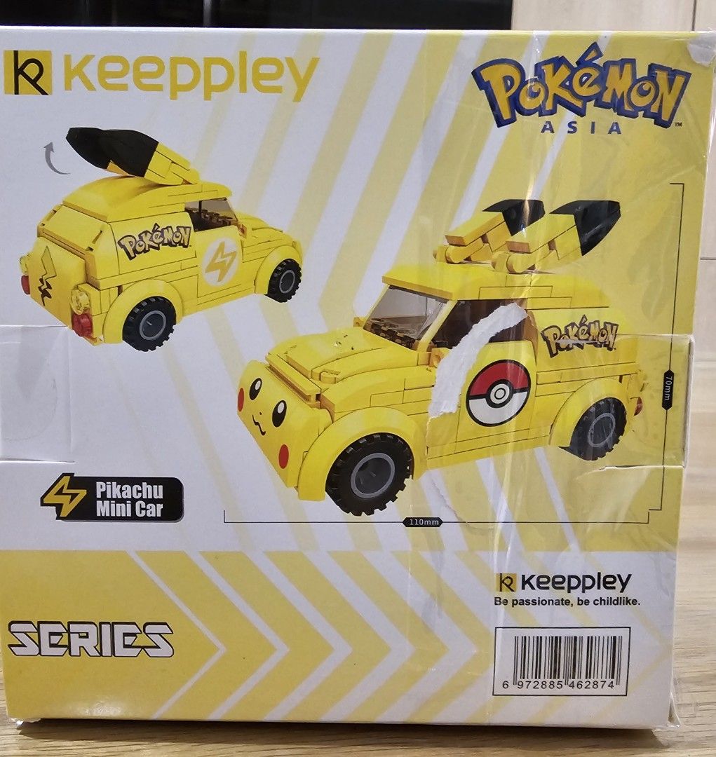 Keeppley Pokemon Pikachu Set, Hobbies & Toys, Toys & Games on Carousell