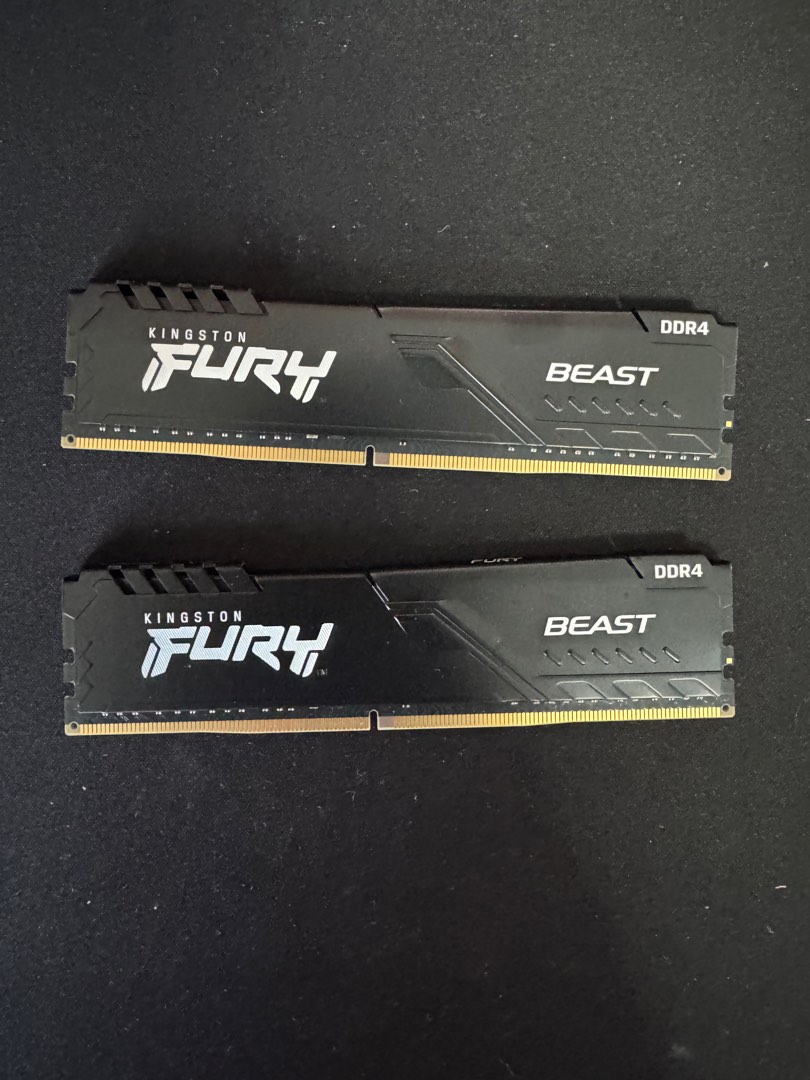 Kingston Fury Beast DDR4 8GB x 2 3600MHz, Computers & Tech, Parts & Accessories, Computer Parts ...