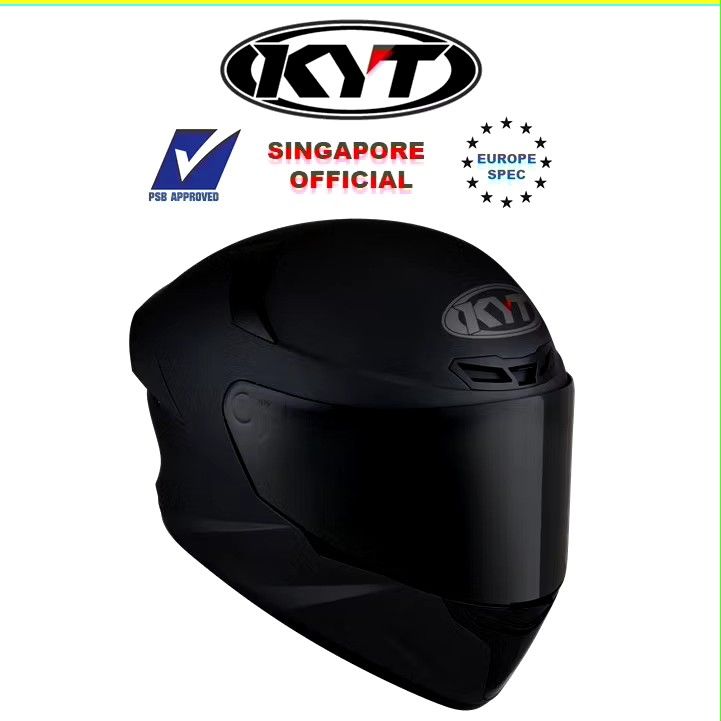 KYT TT Course Full Face | M | Matte Black, Motorcycles, Motorcycle ...