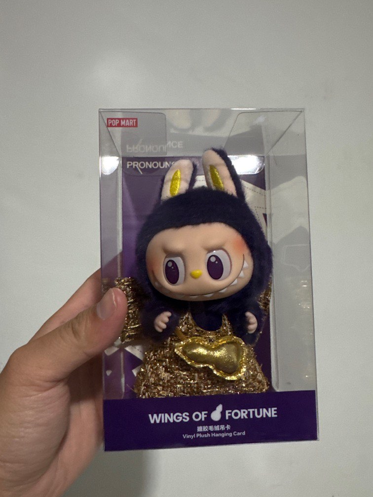 Labubu Pronounce Wings of Fortune WOF, Hobbies & Toys, Toys & Games on ...