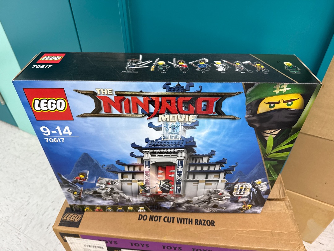 Lego 70617-Temple of the Ultimate Ultimate Weapon-The Ninjago Movie, 興趣 ...