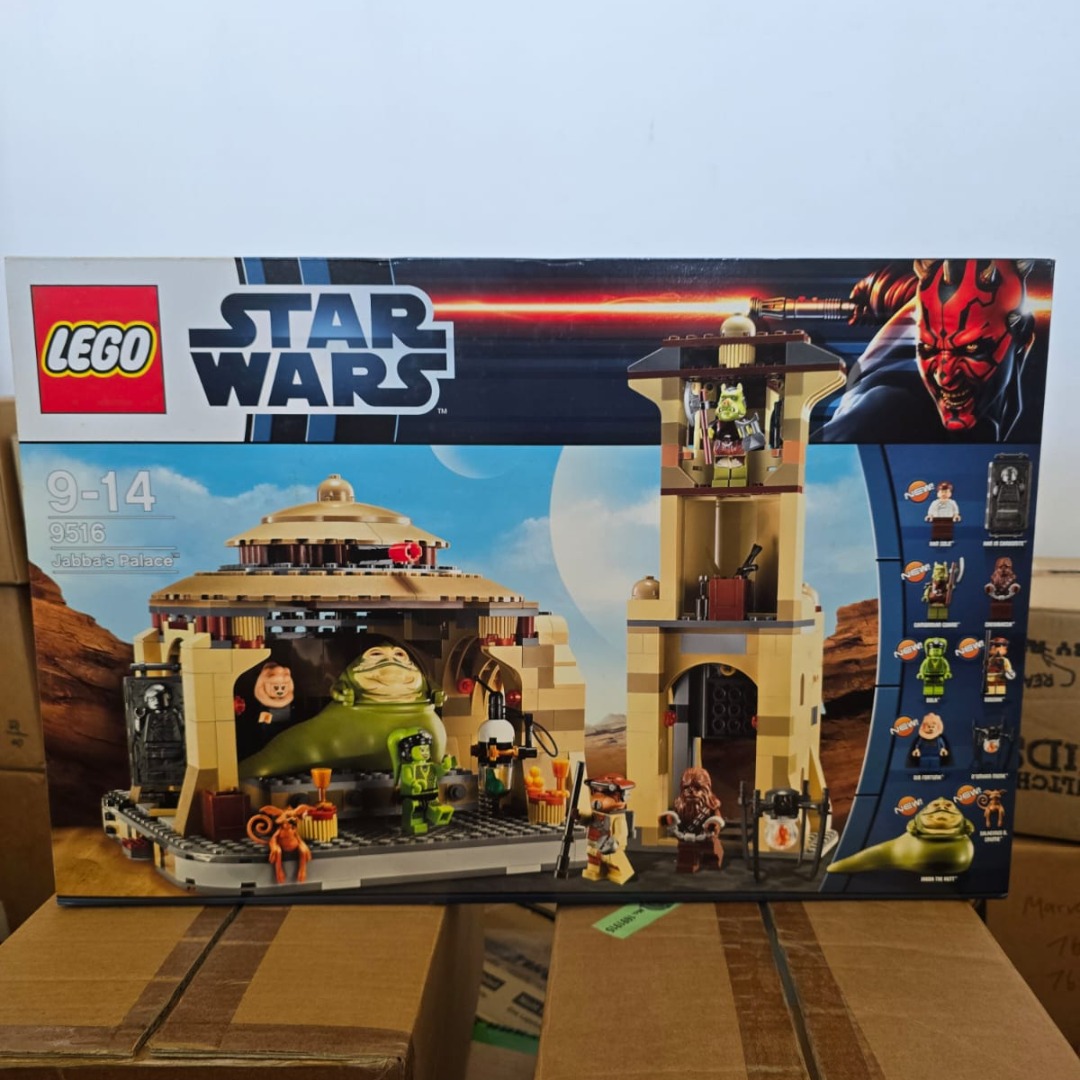 Lego 9516 LEGO Star Wars Jabba's Palace, Hobbies & Toys, Toys & Games ...