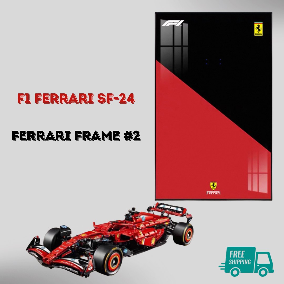 LEGO Technic F1 Ferrari SF-24 Wall Frame #2, Hobbies & Toys, Toys ...