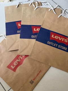 LEVIS PAPER BAG, Hobbies & Toys, Stationery & Craft, Craft Supplies ...