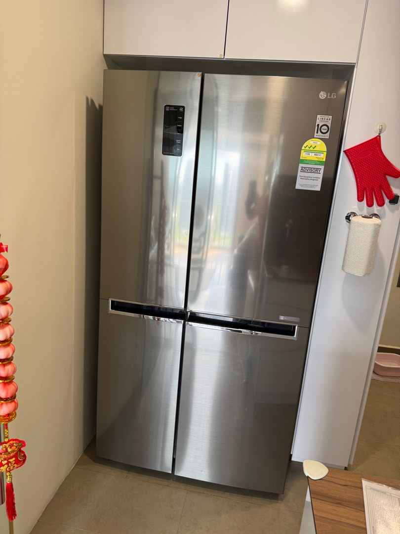 LG double door fridge, TV & Home Appliances, Kitchen Appliances ...