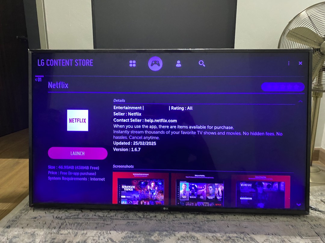 LG smart tv 55 inch, TV & Home Appliances, TV & Entertainment, TV on ...