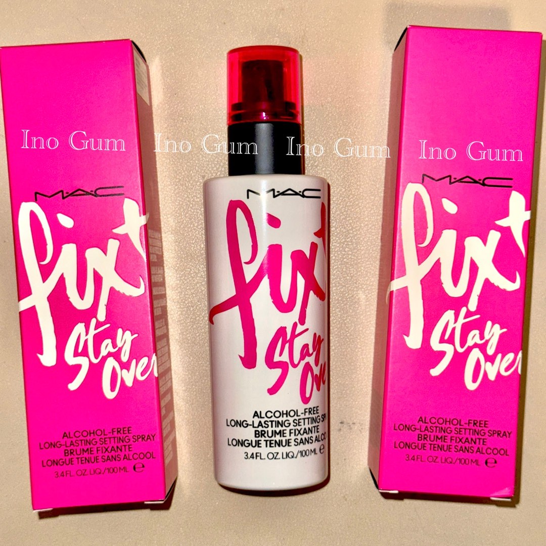 MAC Alcohol Free Setting Spray Fix+ Stay Over, Beauty & Personal Care ...