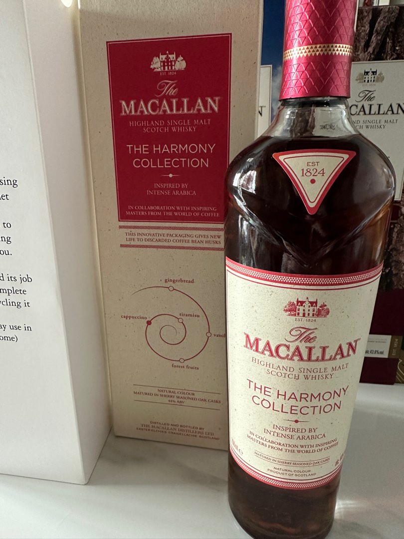 Macallan Harmony Intense Arabica, Food & Drinks, Beverages on Carousell