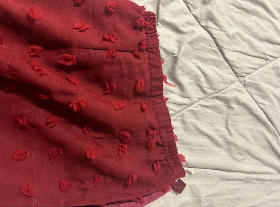 Maroon baju raya minaz, Women's Fashion, Muslimah Fashion, Baju Kurung ...