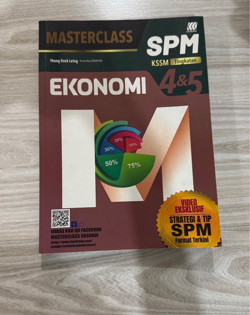 Masterclass SPM Ekonomi, Hobbies & Toys, Books & Magazines, Textbooks ...