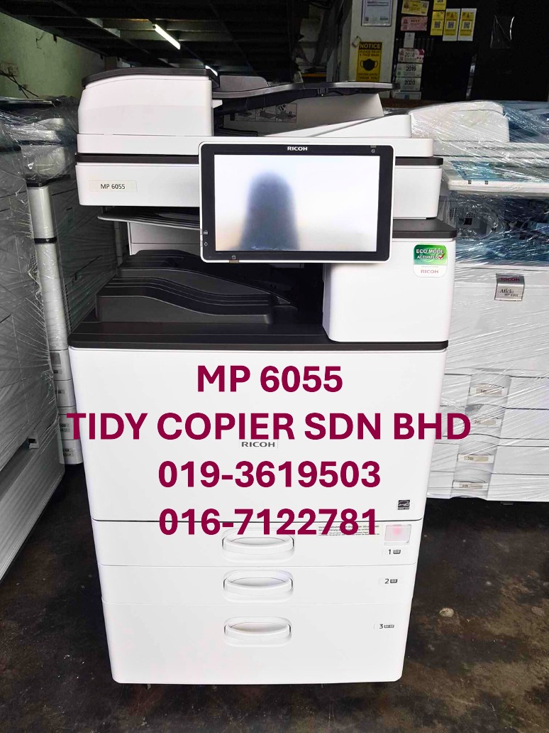 MESIN PRINTER BLACK & WHITE MP 6055, Computers & Tech, Printers ...