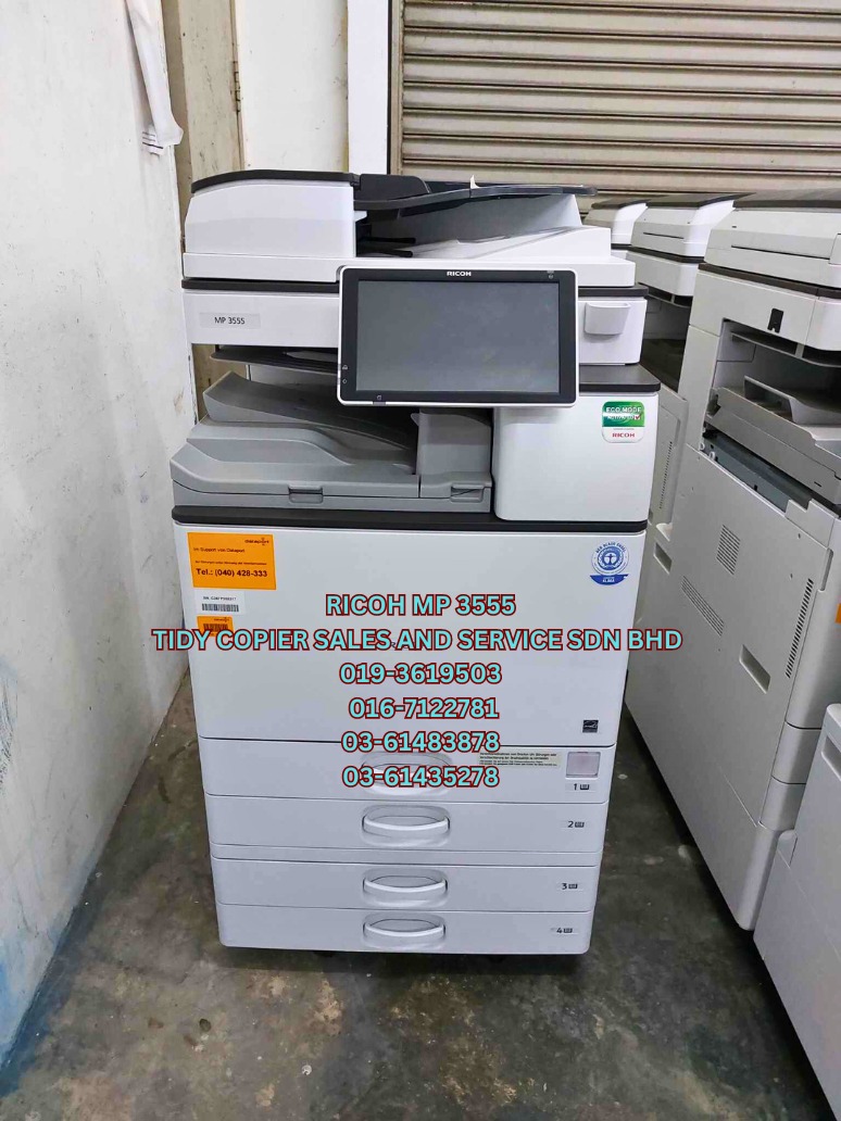 MESIN PRINTER BLACK & WHITE MP 3555, Computers & Tech, Printers ...