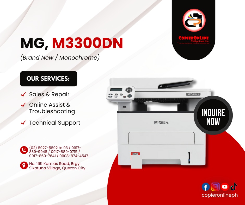 MG M3300DN, Computers & Tech, Printers, Scanners & Copiers on Carousell