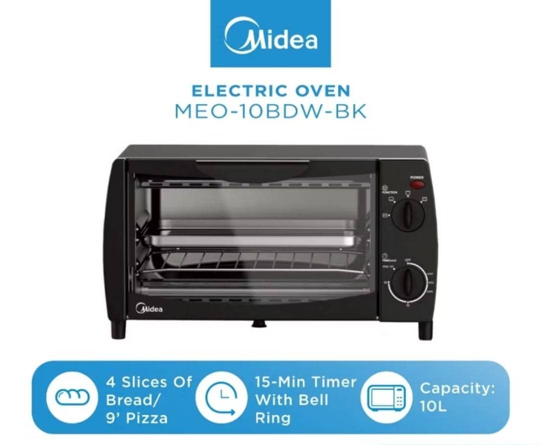 Midea Electric Oven 10L, TV & Home Appliances, Kitchen Appliances ...