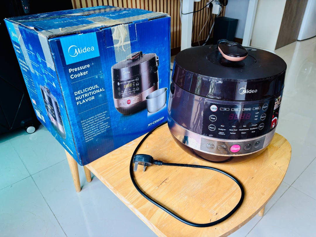 Midea pressure cooker, Furniture & Home Living, Kitchenware & Tableware ...