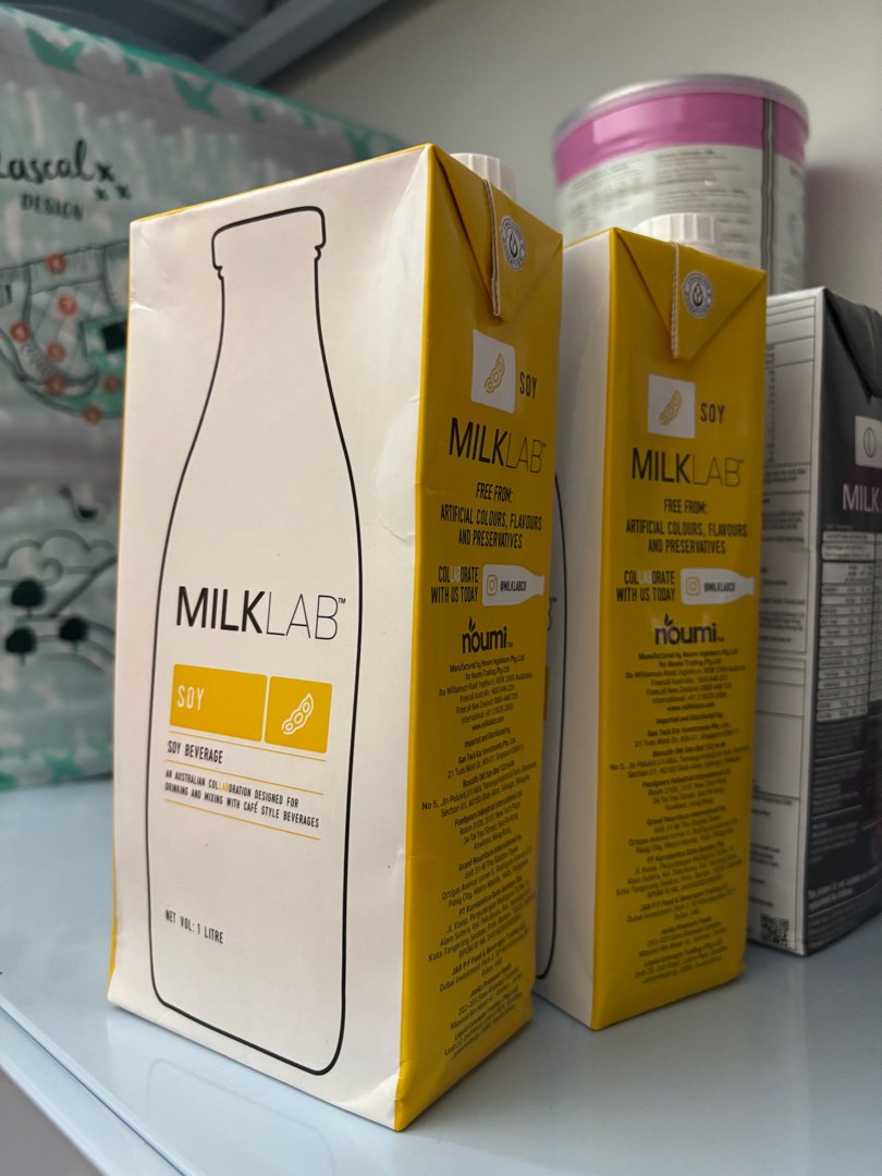 Milk lab soy and oat milk (barista), Food & Drinks, Beverages on Carousell