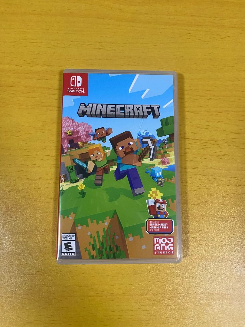 Minecraft Super Mario Mash-up Pack Nintendo Switch ( Card Game Cartiage ...