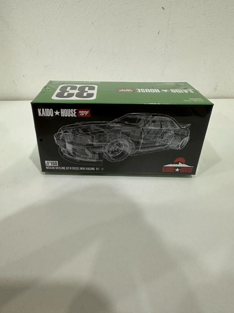 MINI GT X KAIDO HOUSE 1/64 KHMG150 Nissan Skyline GT-R (R33) Imai ...