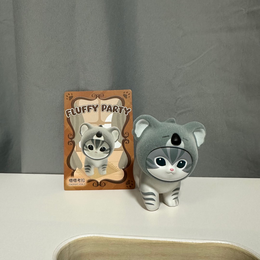 MOFUSAND x Miniso Fluffy Party Animal Series Blind Box-Koala, Hobbies ...