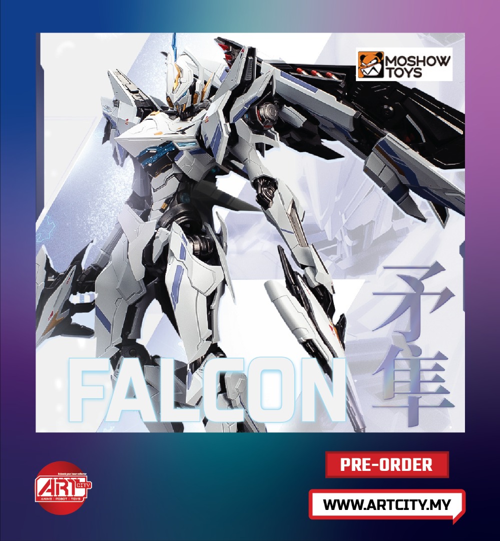 Moshow Toys - UBP R02T Falcon - Illustrious Class - BREAK Striker Model ...