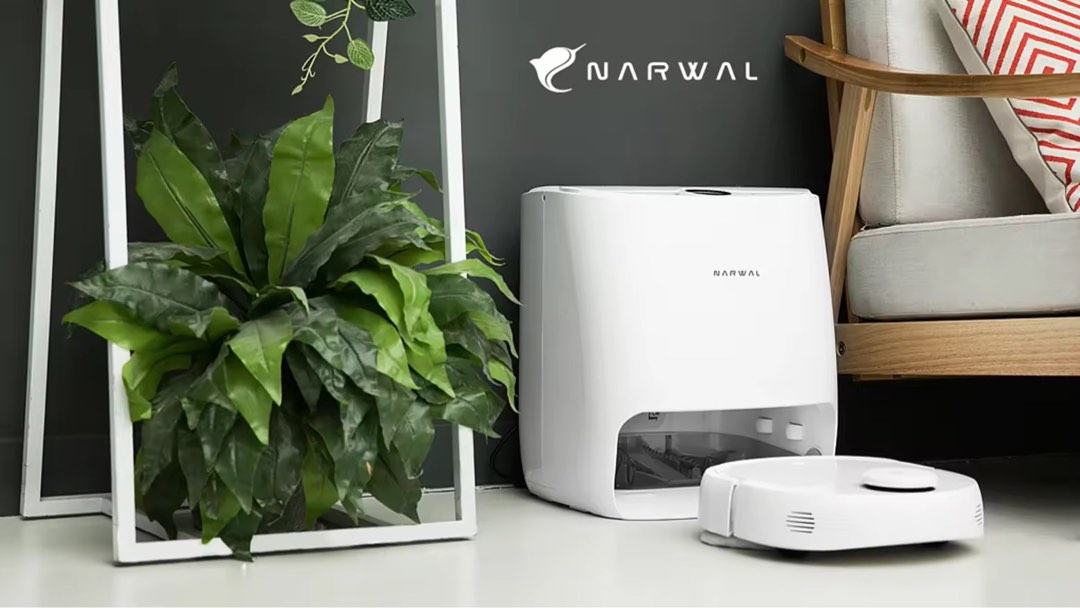 Narwal J1 - A Robot Mop and Vacuum that Washes the Mop Byitself ...