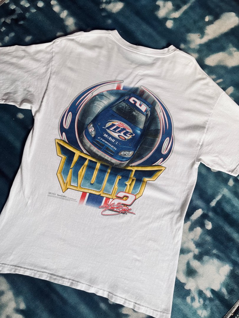 NASCAR MILLER LITE VINTAGE, Men's Fashion, Tops & Sets, Tshirts & Polo ...
