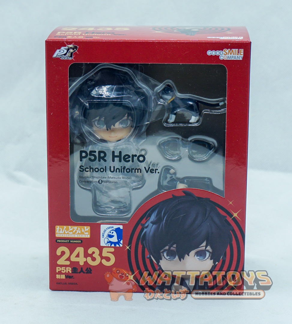 Nendoroid 2435 - P5R Personas The Royal - P5R Hero School Uniform Ver., Hobbies & Toys, Toys ...