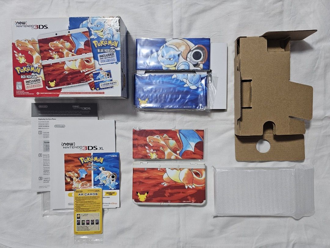 New 3DS Limited Edition Pokemon 20th Anniversary (DUAL IPS) USA version ...