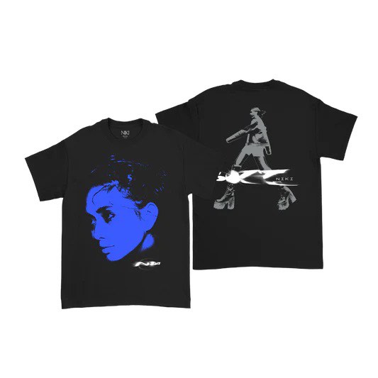 NIKI Buzz Tour Official Merch (Silhouette Tee) XL, Women's Fashion ...