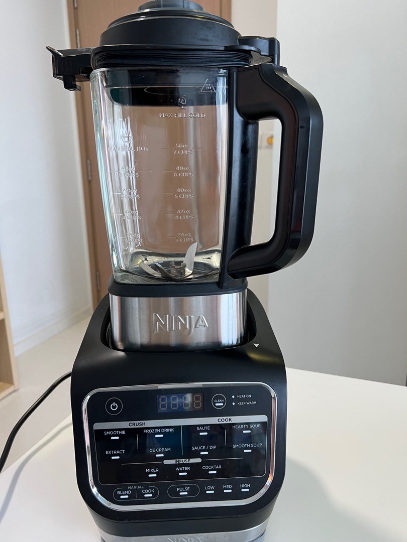 Ninja Foodi Blender & Soup Maker, 1.7L Glass Jug, TV & Home Appliances ...