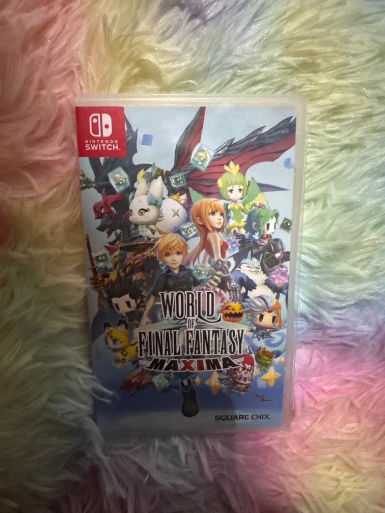 Nintendo Switch Game World of Final Fantasy MAXIMA, Video Gaming, Video ...