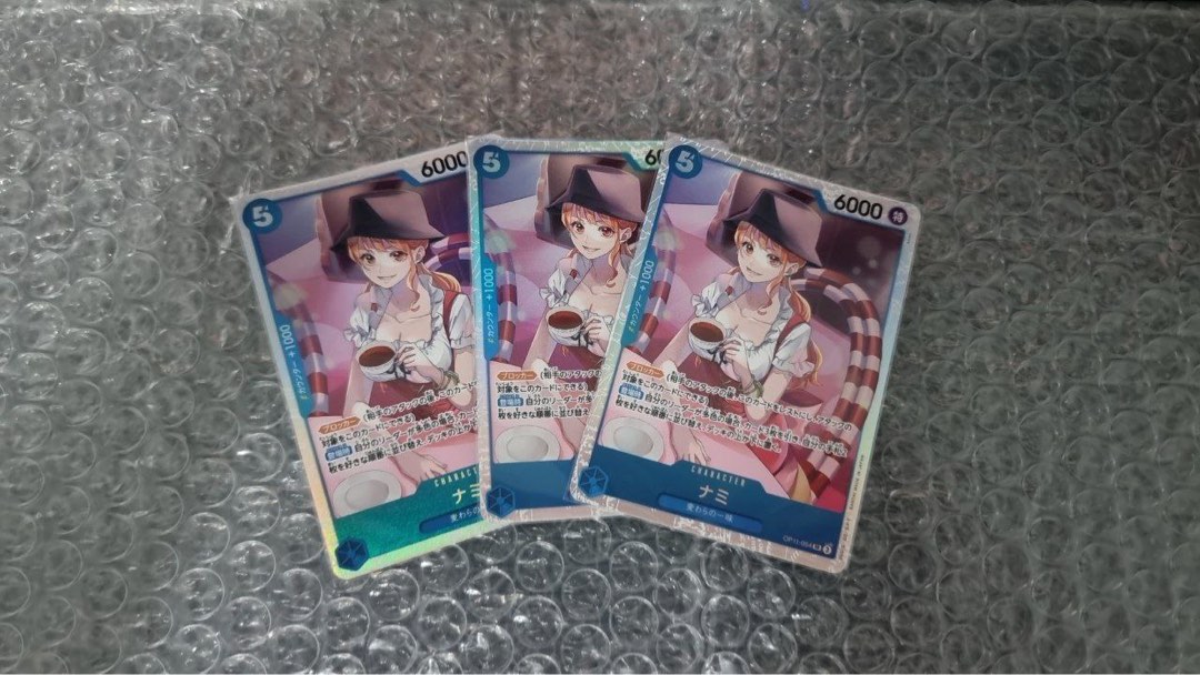 One piece TCG OP11 SR & Don cards, Hobbies & Toys, Toys & Games on Carousell