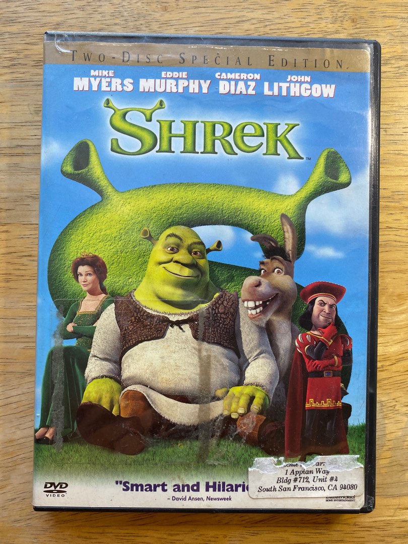 Original DVD | Shrek Two-Dis Special Edition, Hobbies & Toys, Music ...