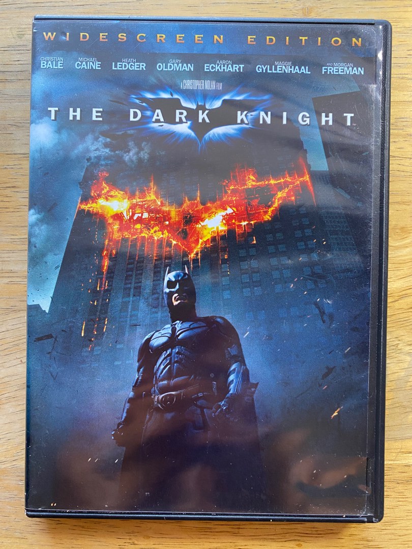 Original DVD | The Dark Knight, Hobbies & Toys, Music & Media, CDs ...