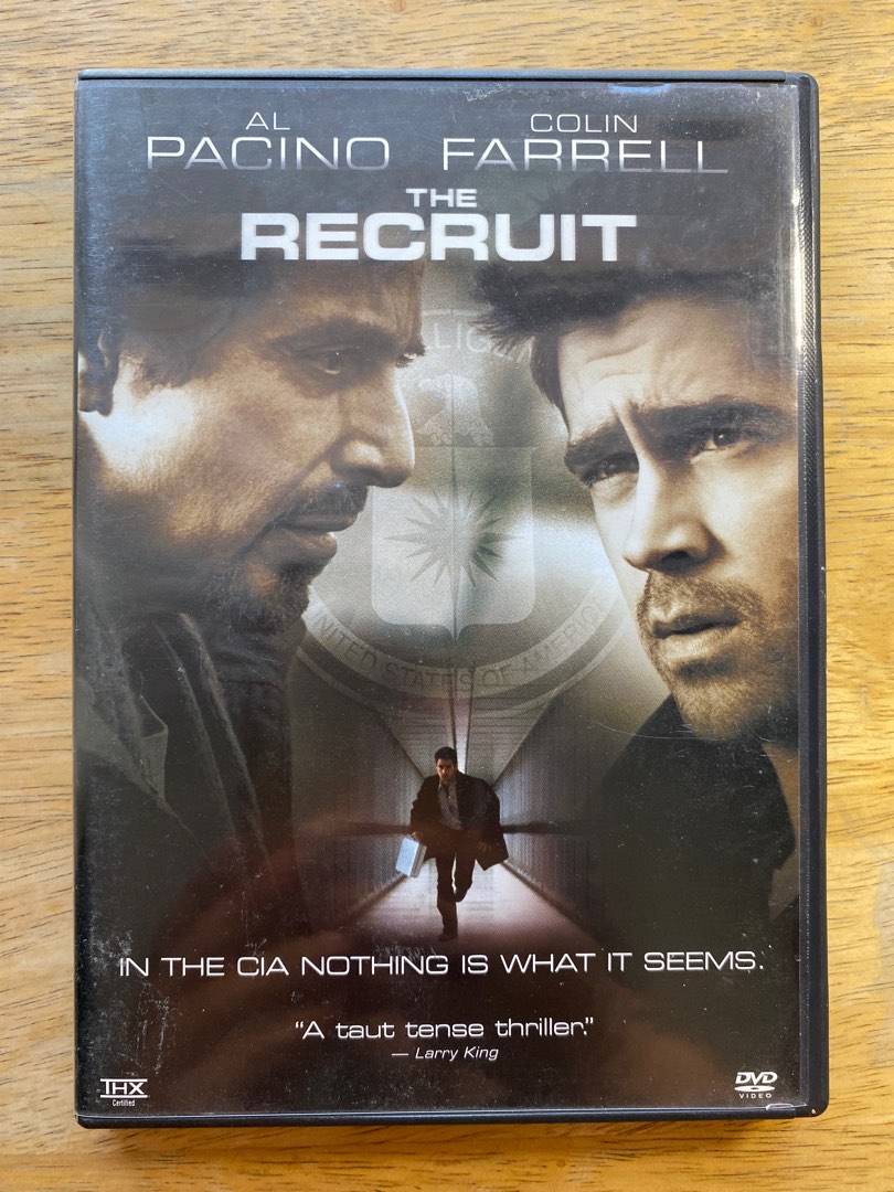 Original DVD | The Recruit Al Pacino Colin Farrell, Hobbies & Toys ...
