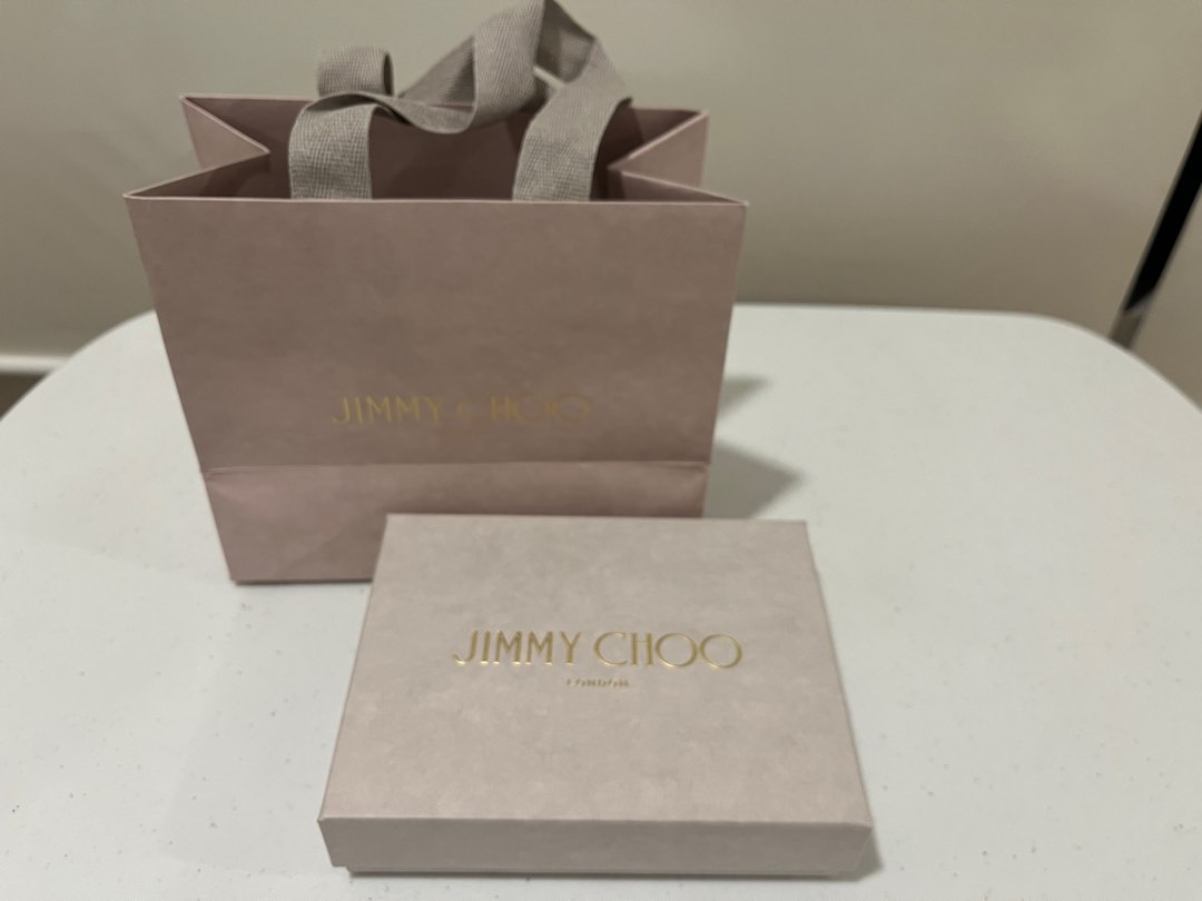 Jimmy Choo box and paperbag, Women's Fashion, Watches & Accessories ...