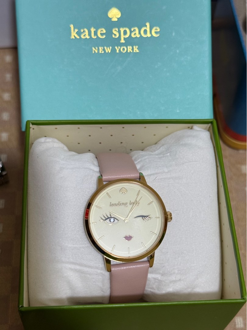 Original KATE SPADE Metro Winking face, Luxury, Watches on Carousell