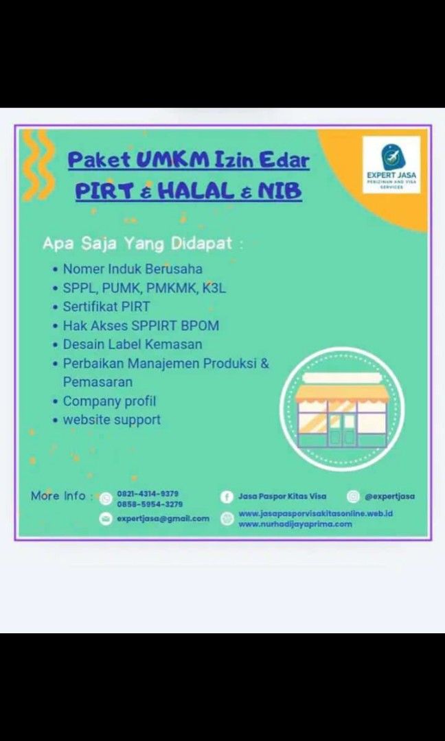 PAKET URUS HALAL MUI PIRT NIB SURABAYA 082143149379, Jasa, Lainnya di ...