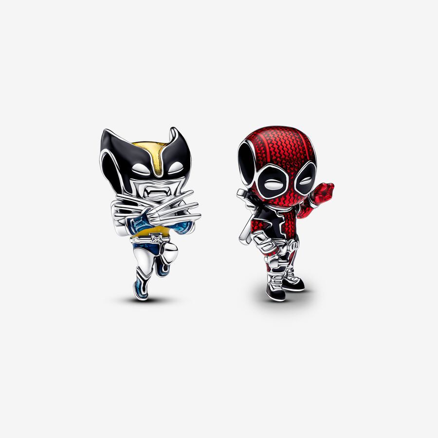 PANDORA X MARVEL DEADPOOL & WOLVERINE CHARMS, Luxury, Accessories on ...