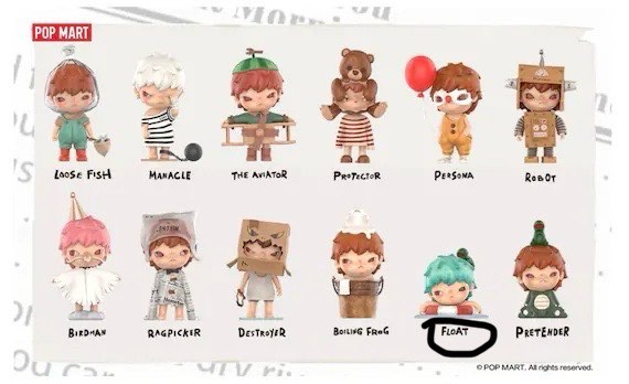 Popmart - Hirono Float, Hobbies & Toys, Toys & Games on Carousell