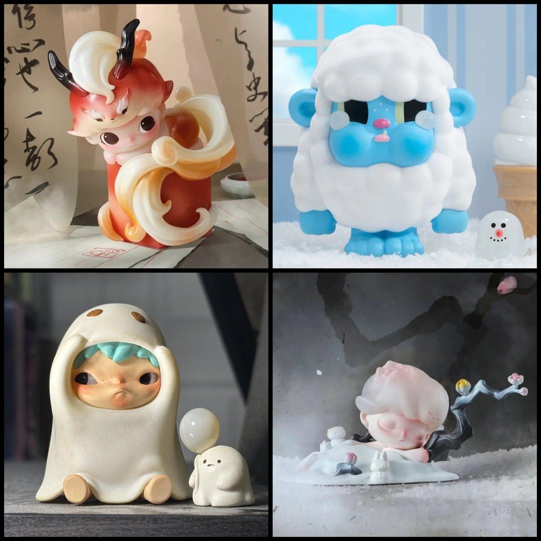 Popmart Hirono The Other One Series Figures | Hirono The Ghost | Dimoo ...
