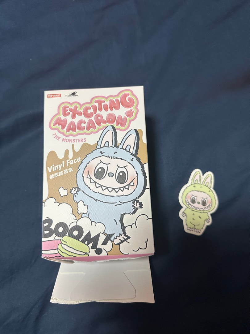 POPMART Labubu v1 Green Grape, Hobbies & Toys, Toys & Games on Carousell