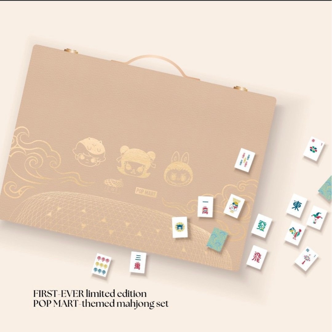 Popmart Mahjong Set, Hobbies & Toys, Toys & Games on Carousell