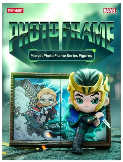 Popmart Marvel Photo Frame Series Figures, Hobbies & Toys, Toys & Games ...