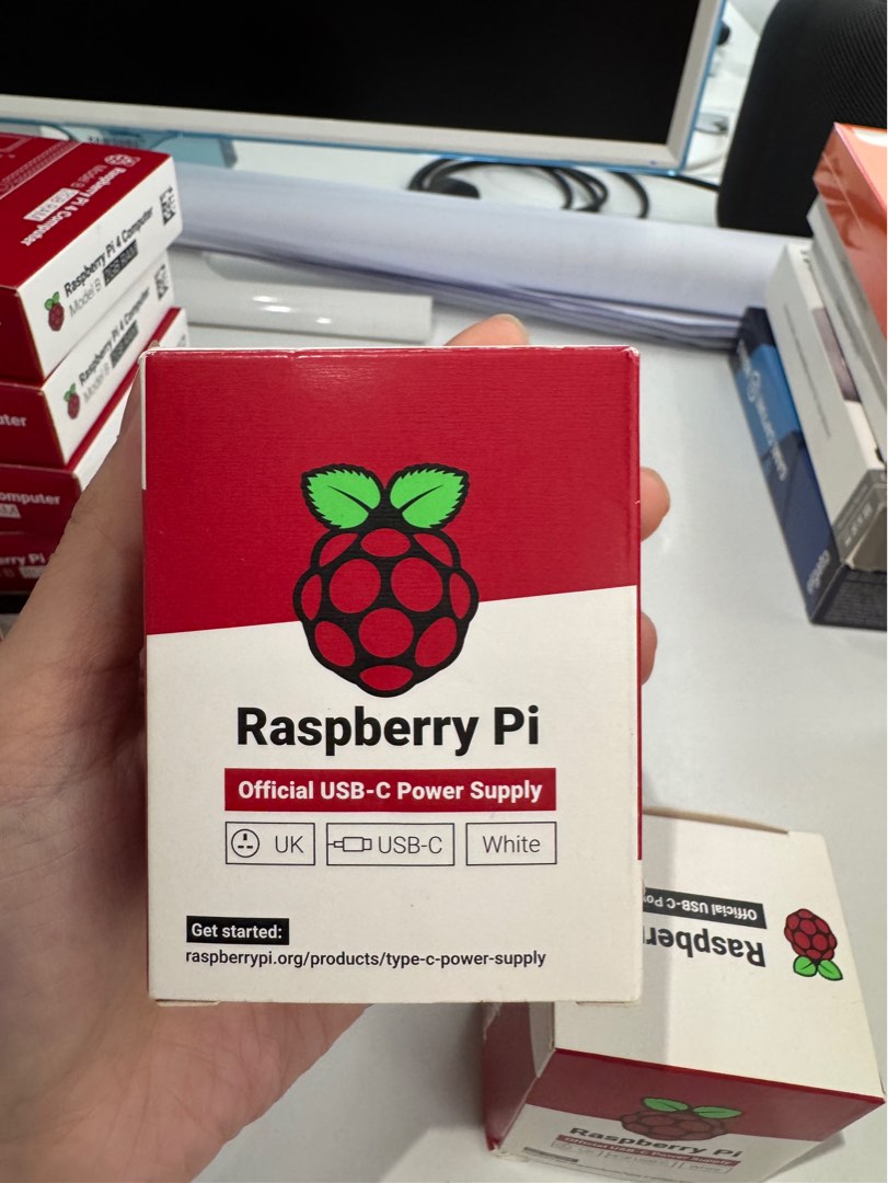 Raspberry pi official usb-c power supply, 電腦＆科技, 電腦周邊及配件, 電腦充電器 - Carousell