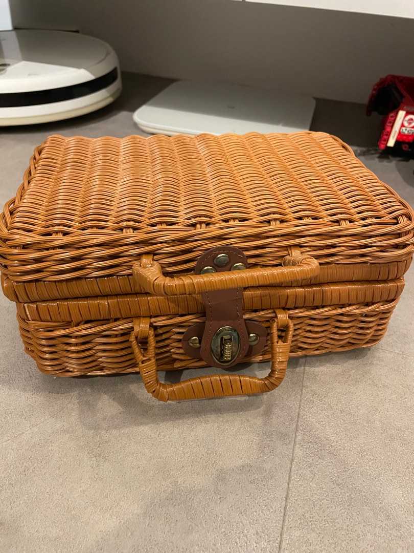 Small rattan suitcase, Hobbies & Toys, Stationery & Craft, Occasions ...