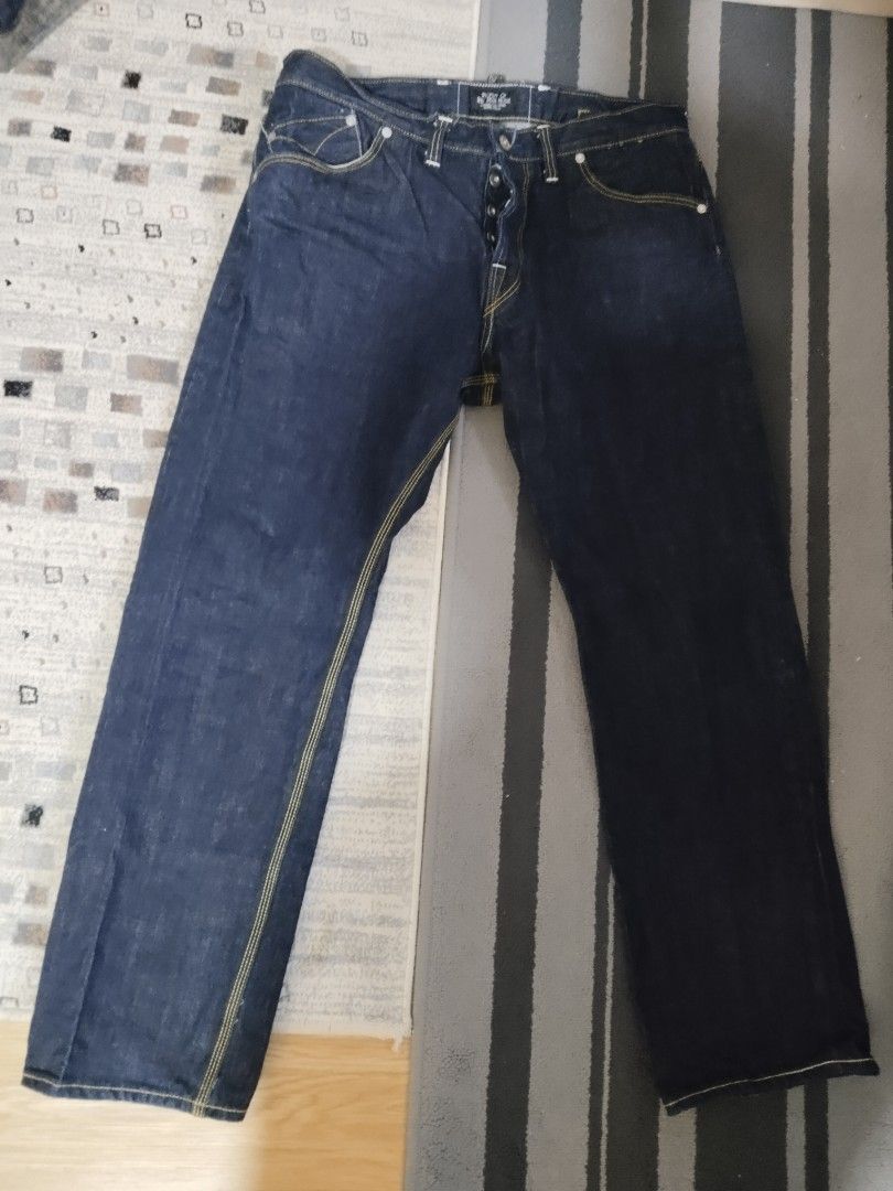 Raw denim house made in besut RM 480, Men's Fashion, Bottoms, Jeans on ...