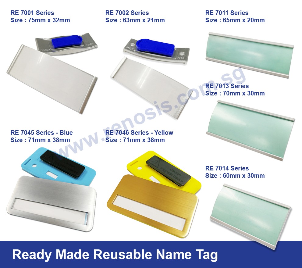reusable name tags BRAND new stock arrive latest models all kinds with ...