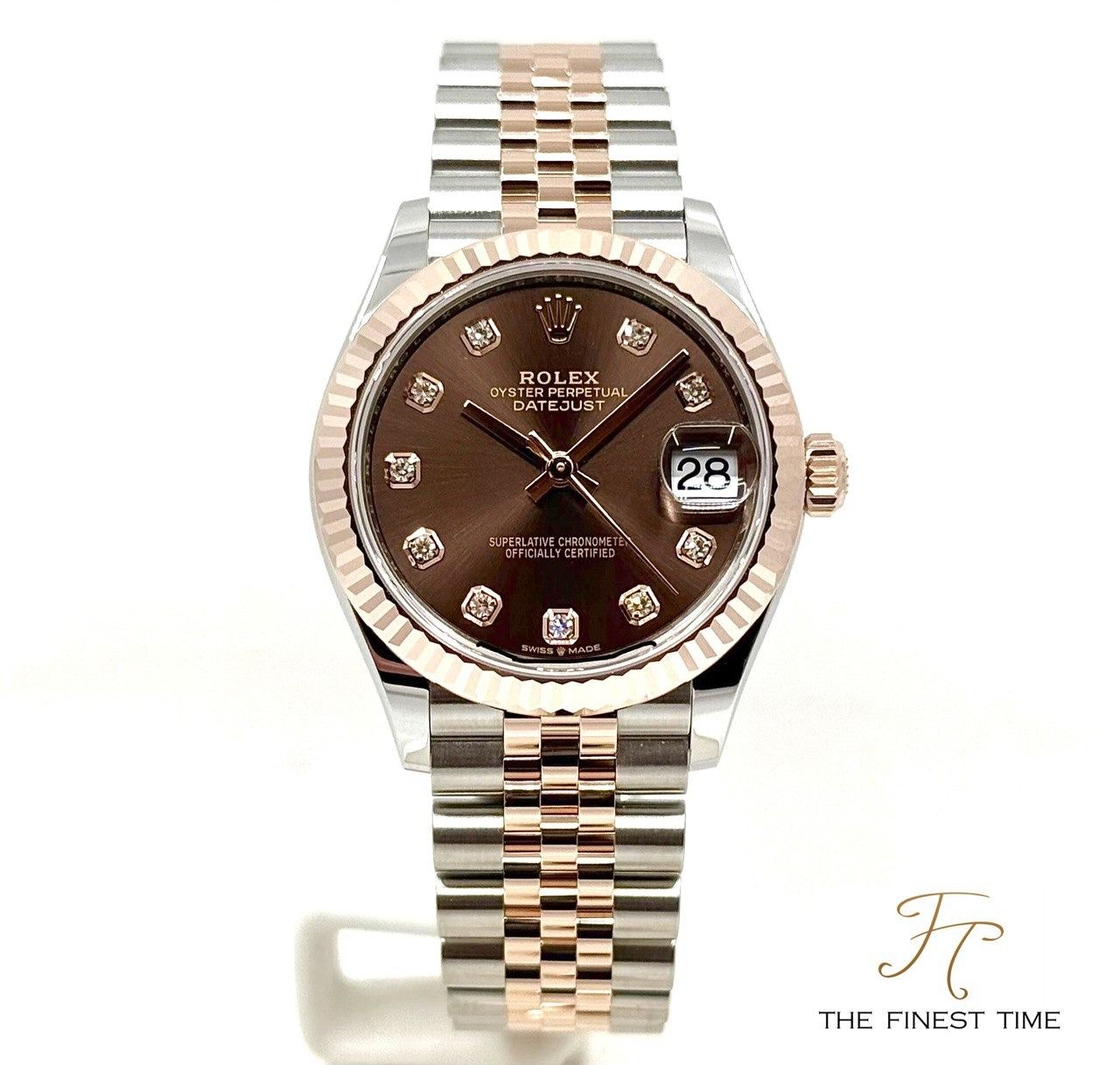 Rolex Datejust 31 278271 Chocolate 278271 Choco 10-Points Diamond ...